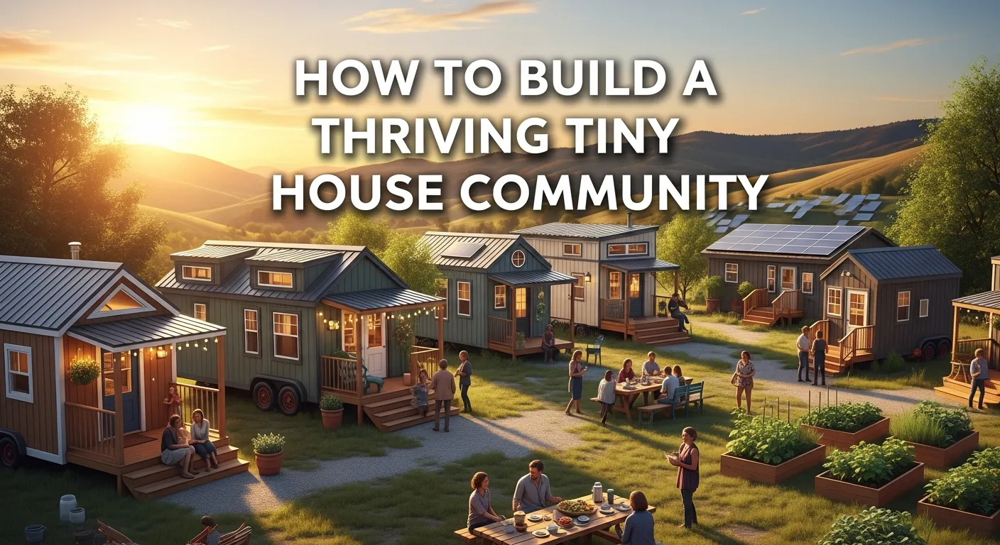 How to Build a Tiny House Community in 6 Steps