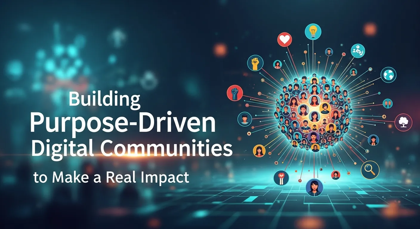 Purpose-Driven Digital Communities for Real Impact