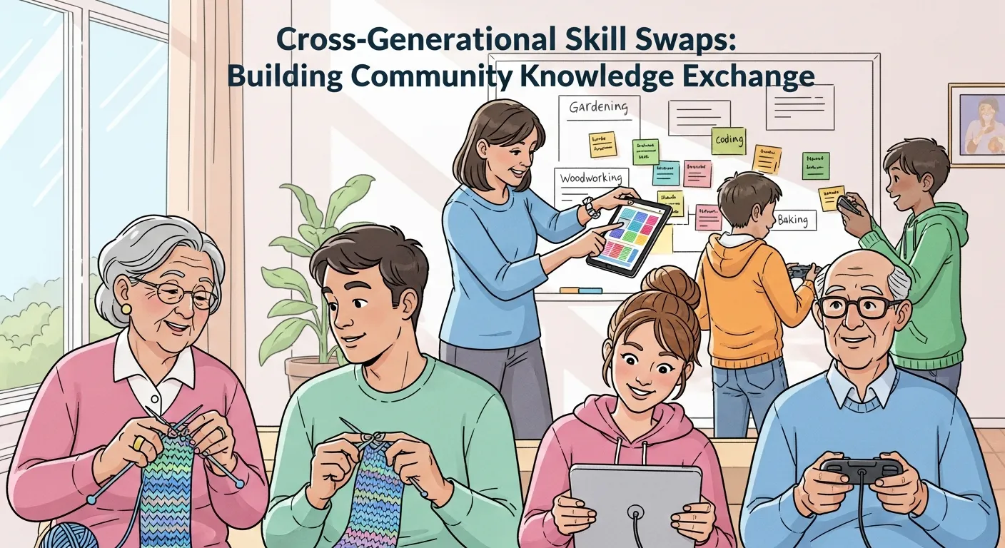Cross-Generational Skill Swap for Stronger Bonds