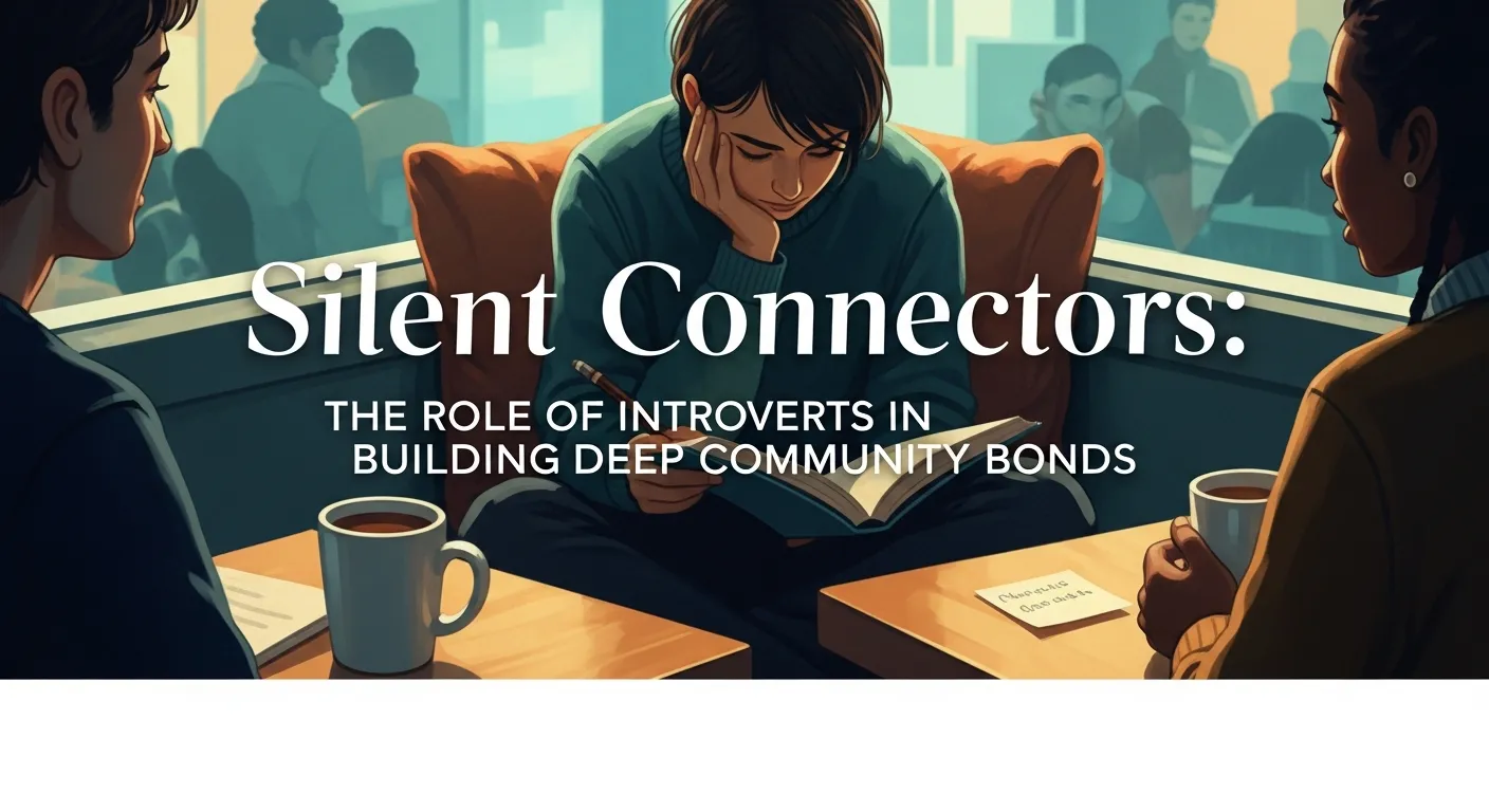 Silent Connectors: How Introverts Build Deep Community Bonds
