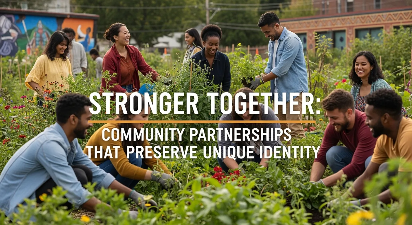 Community Partnerships: Collaborate & Preserve Identity