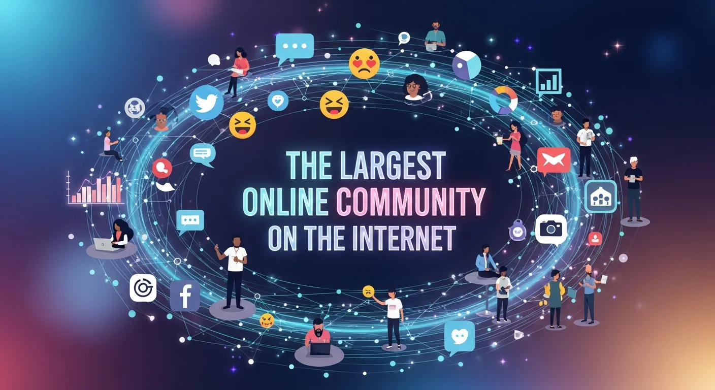 What is the largest online community on the Internet?