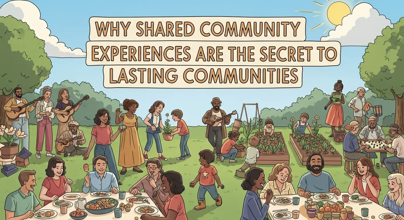 Shared Community Experiences That Build Strong Bonds